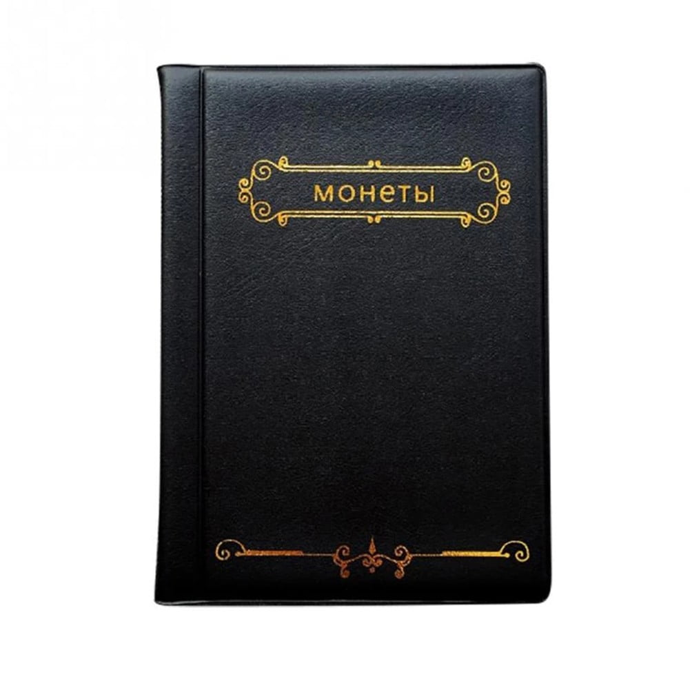 Collection Coin Album 120 Pockets 10 pages coins organization Notes ...