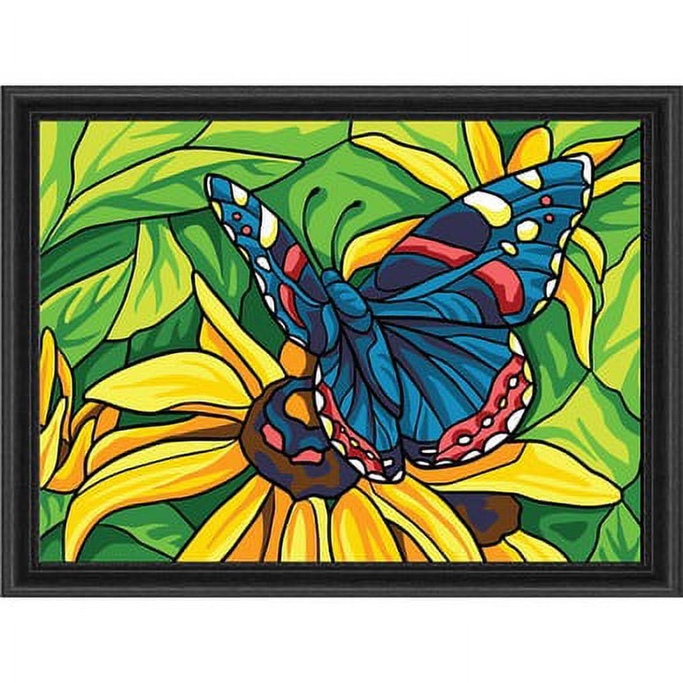 Collection D'Art Butterfly & Sunflower Needlepoint Kit - Walmart.com