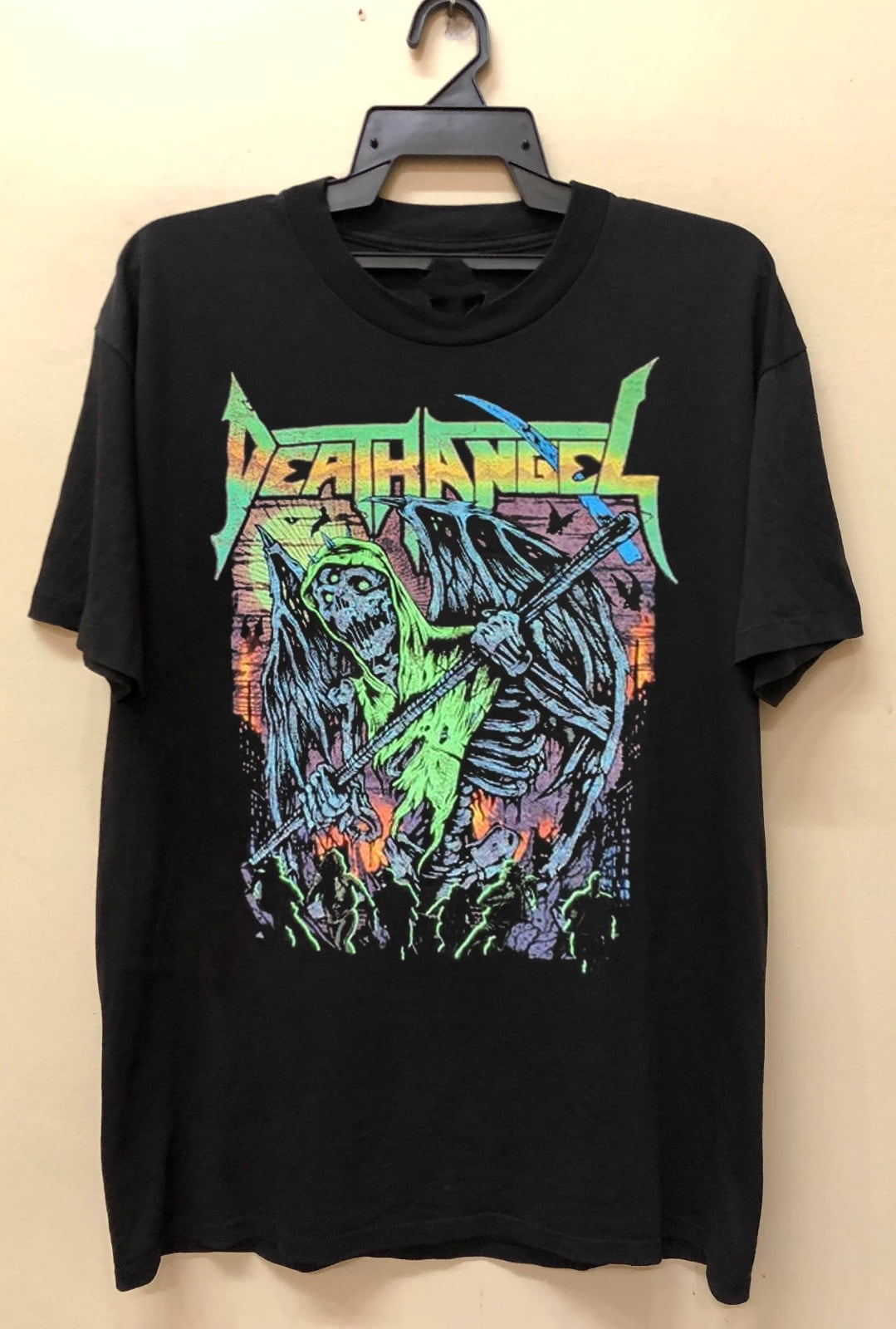 Collection Death Angel Band Gift For Fan Black S-2345XL Unisex T-Shirt ...