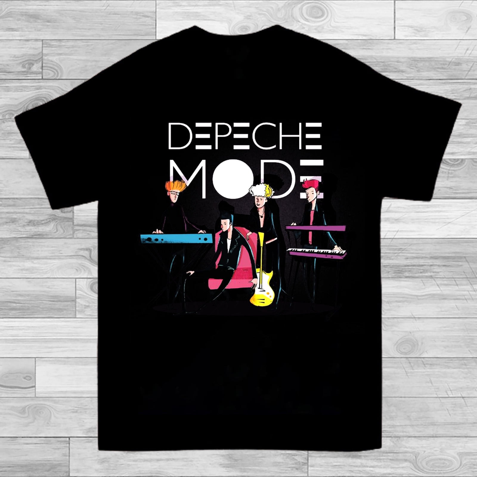 Collection Depeche Mode Gift For Fans Black Unisex All Size T-shirt ...
