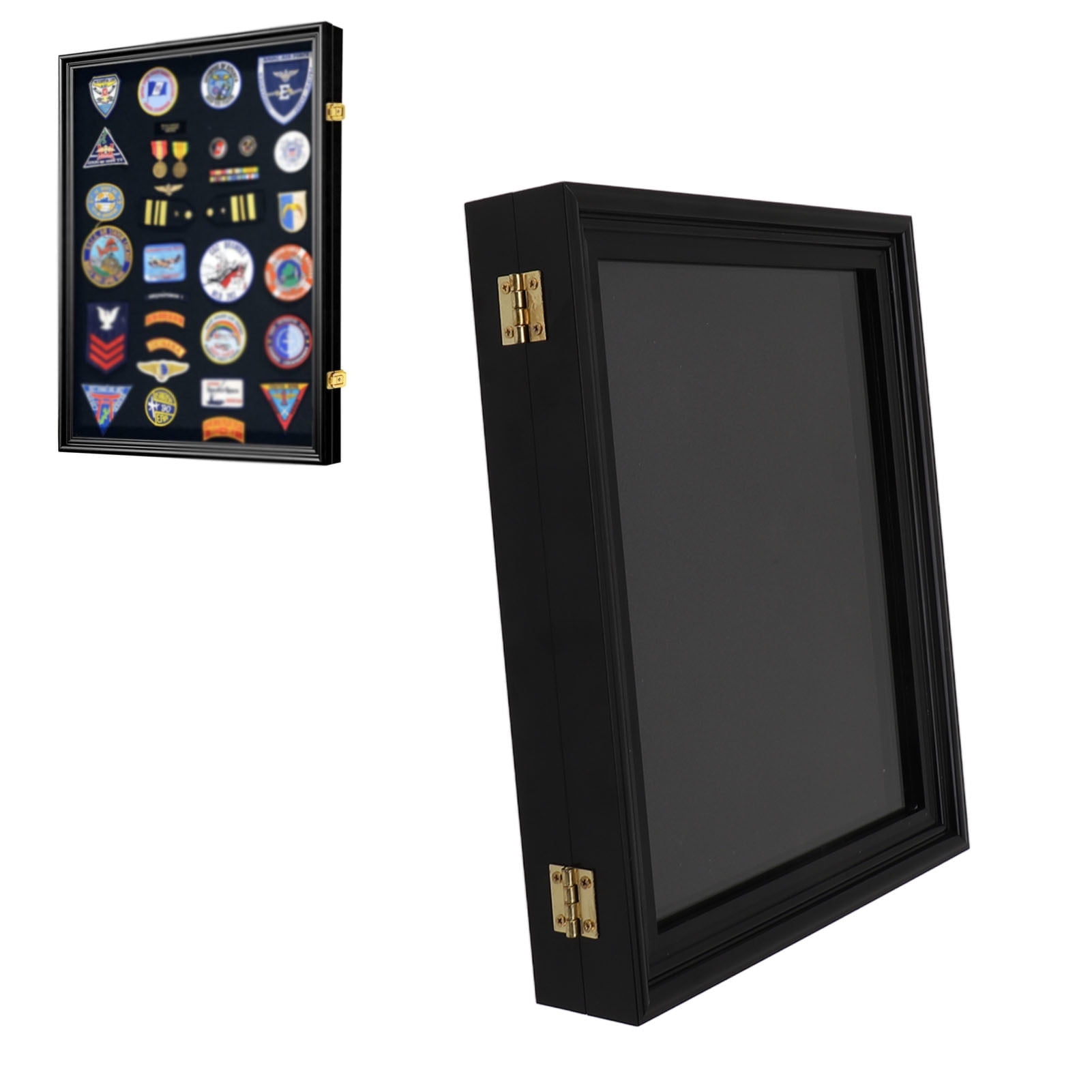 Collection Display Case, Shadow Box Frame10x12in Dustproof Pin Display ...