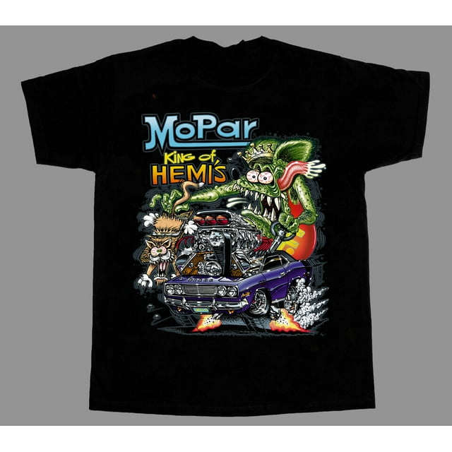Collection Ed Roth Rat Fink Short Sleeve Black S-2345XL Unisex T-shirt ...