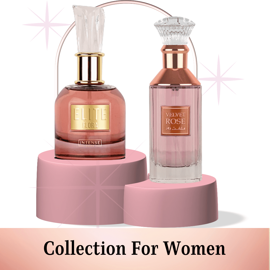 Collection For Women (2 Piece) |Eau De Parfum-100 ML (3.4 Oz)| Elite Flora & Velvet Rose ...
