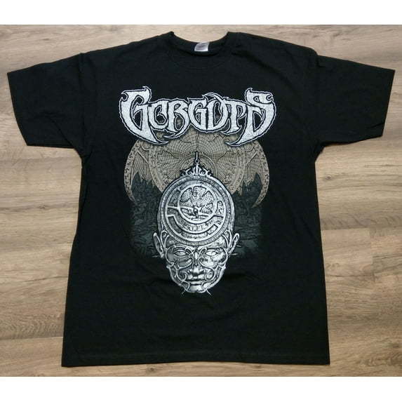 Collection GORGUTS Band Pleade T Shirt Black All Size AQ29 - Walmart.com