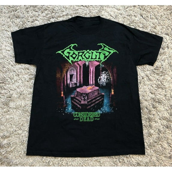 Collection GORGUTS CONSIDERED DEAD T Shirt Black All Size AQ30 ...