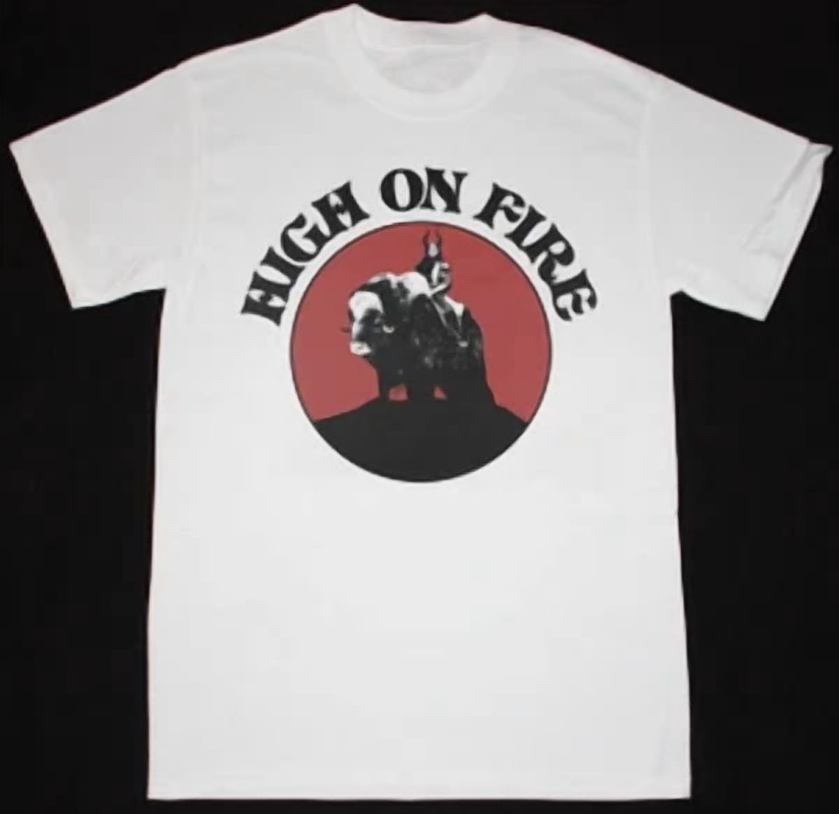 Collection HIGH ON FIRE Band Gift For Fan S to 5XL Unisex T-shirt ...