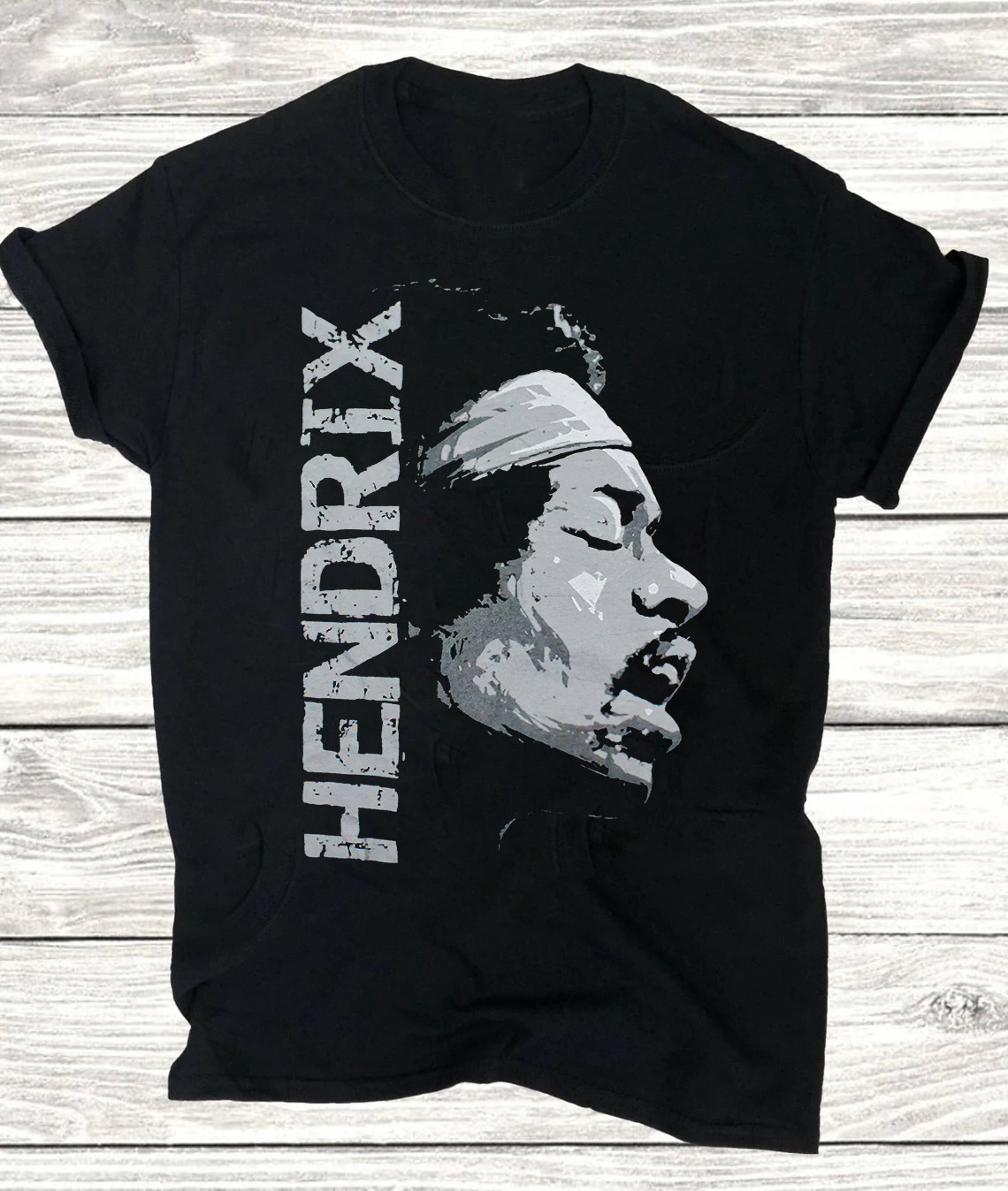 Collection Jimi Hendrix Singer Gift For Fam Black S-2345XL Unisex ...