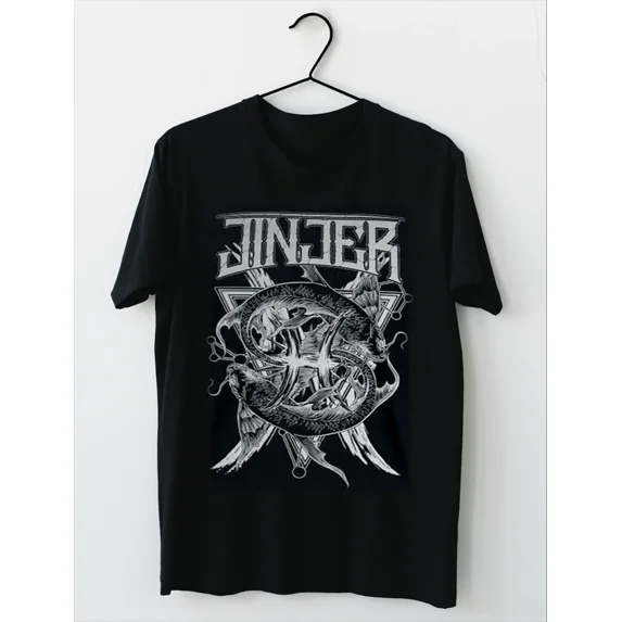 Collection Jinjer Band Vintage Style Black All Size T-Shirt - Walmart.com