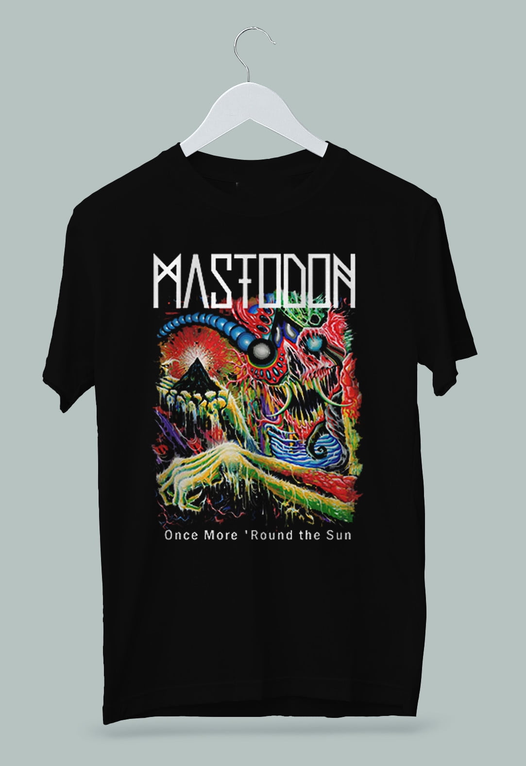 Collection Mastodon Band Cotton Gift For Fan Black S-2345XL Unisex T ...