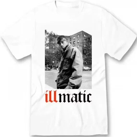Collection NaS Illmatic Gift For Fan Cotton White T-Shirt - Walmart.com