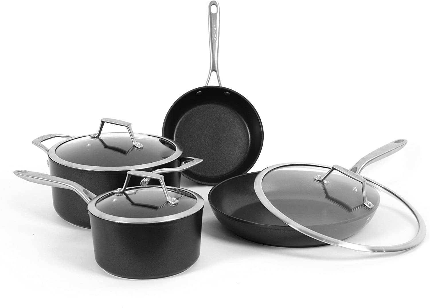 Collection Nonstick Cookware Set, Made in Korea (7Piece Set) - Walmart.com