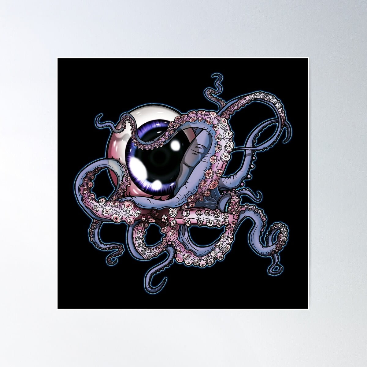 Collection Of Curious Creatures: Octo-Eye-Pus Octopus Eyeball Poster ...