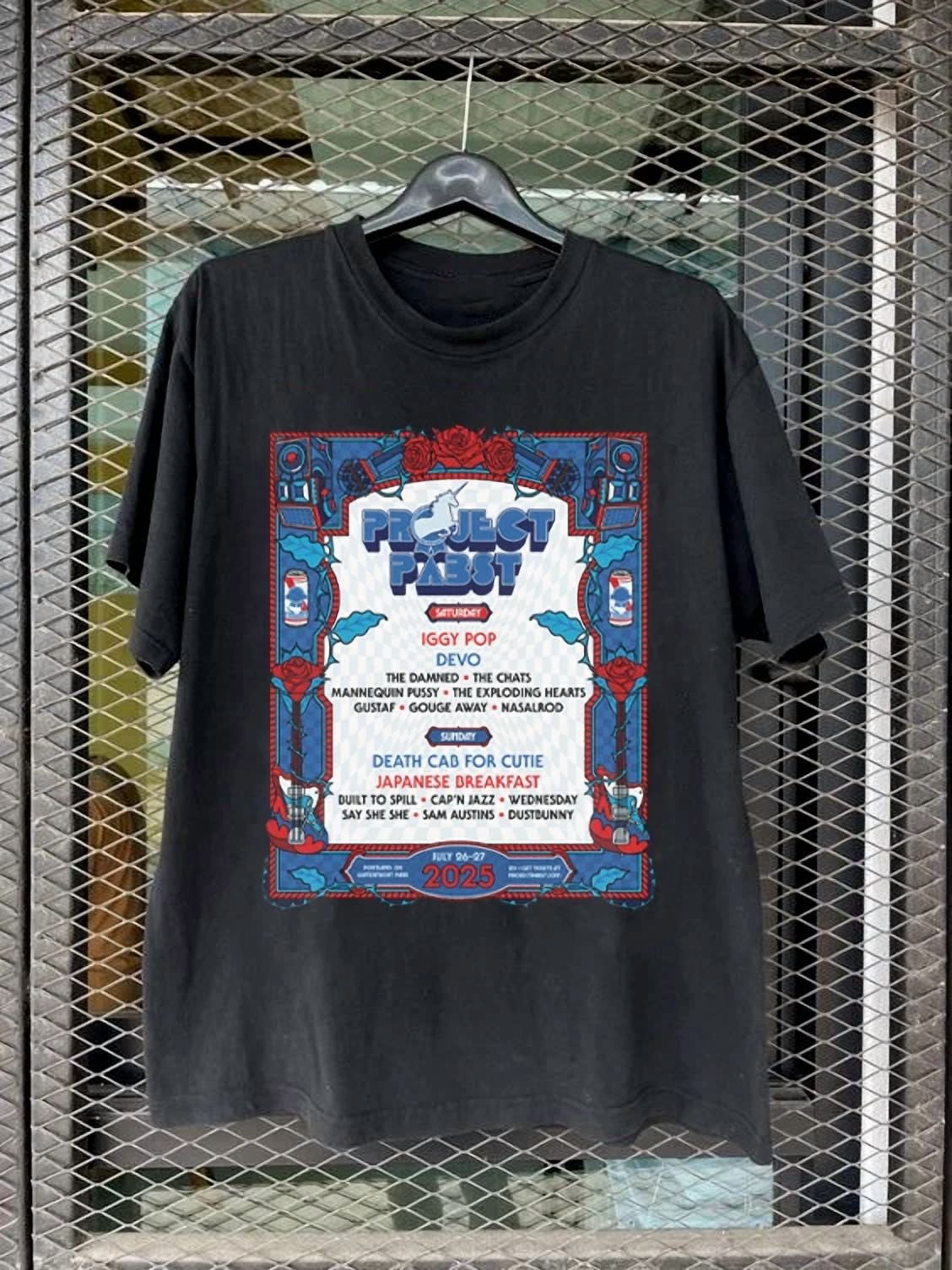 Collection Project Pabst 2025 Music T Shirt Black All Size Gift fan ...