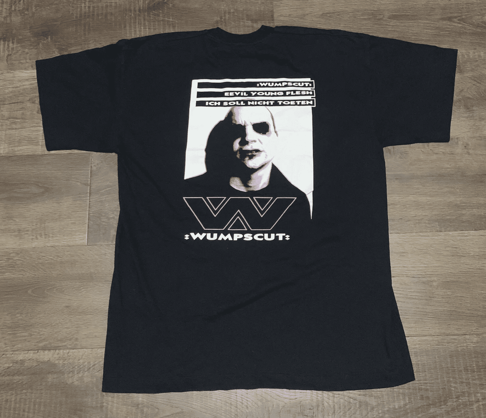 Collection Rare Vintage Wumpscut Gift For Fan Black All Size T-Shirt ...