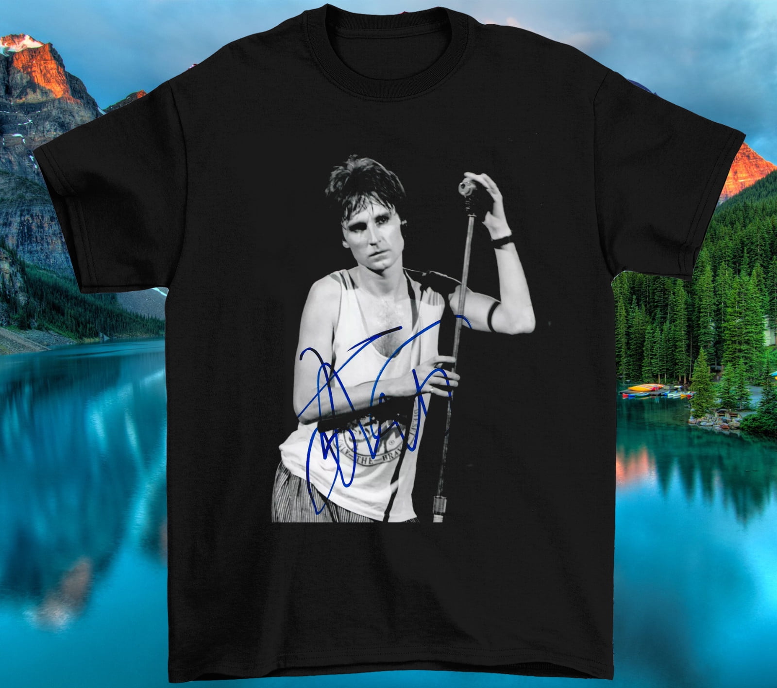 Collection SINGER JOHN WAITE HAND SIGNED T Shirt S-5XL AD139 - Walmart.com