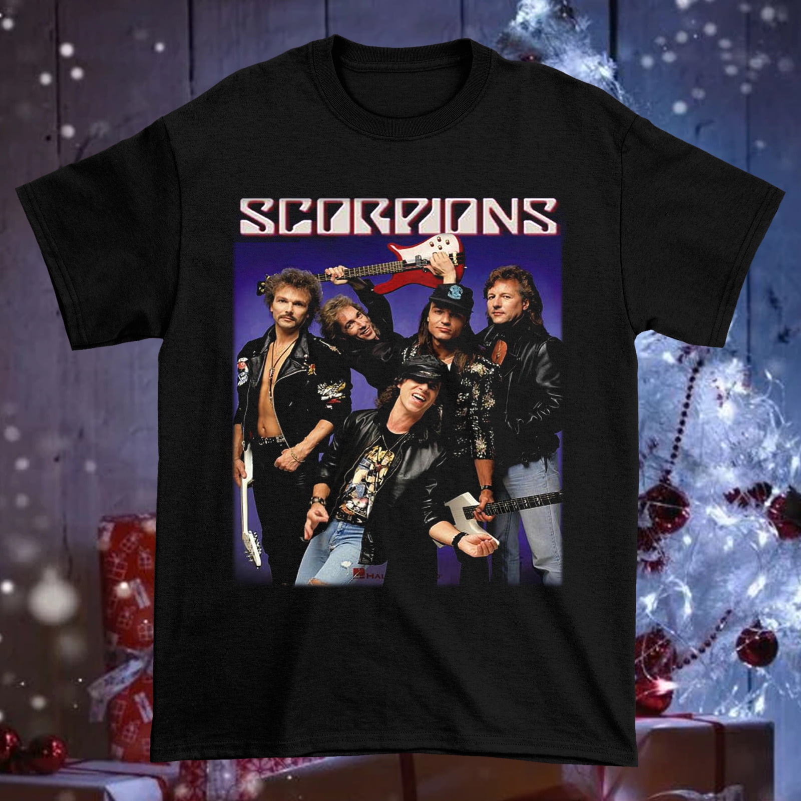 Collection Scorpions Band Member Short Sleeve Black All Size Shirt ...
