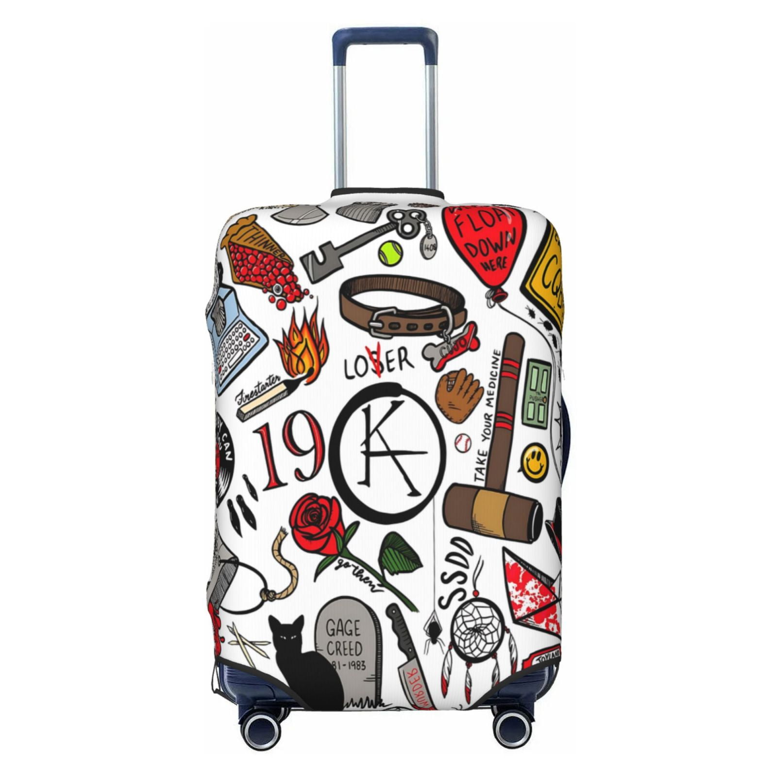 Collection Stephen King Luggage Cover Washable Suitcase Anti-Scratch ...