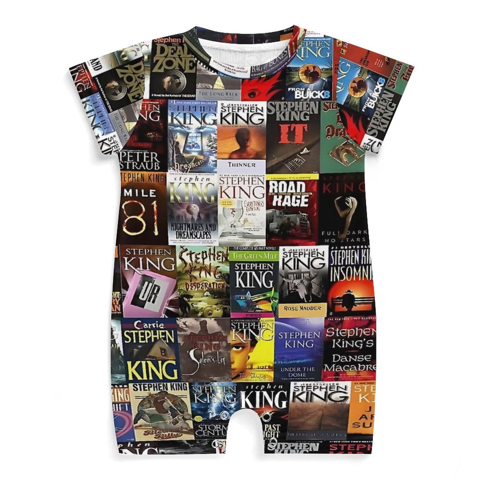 Collection Stephen King Newborn Baby Outfit Short Sleeve Romper ...
