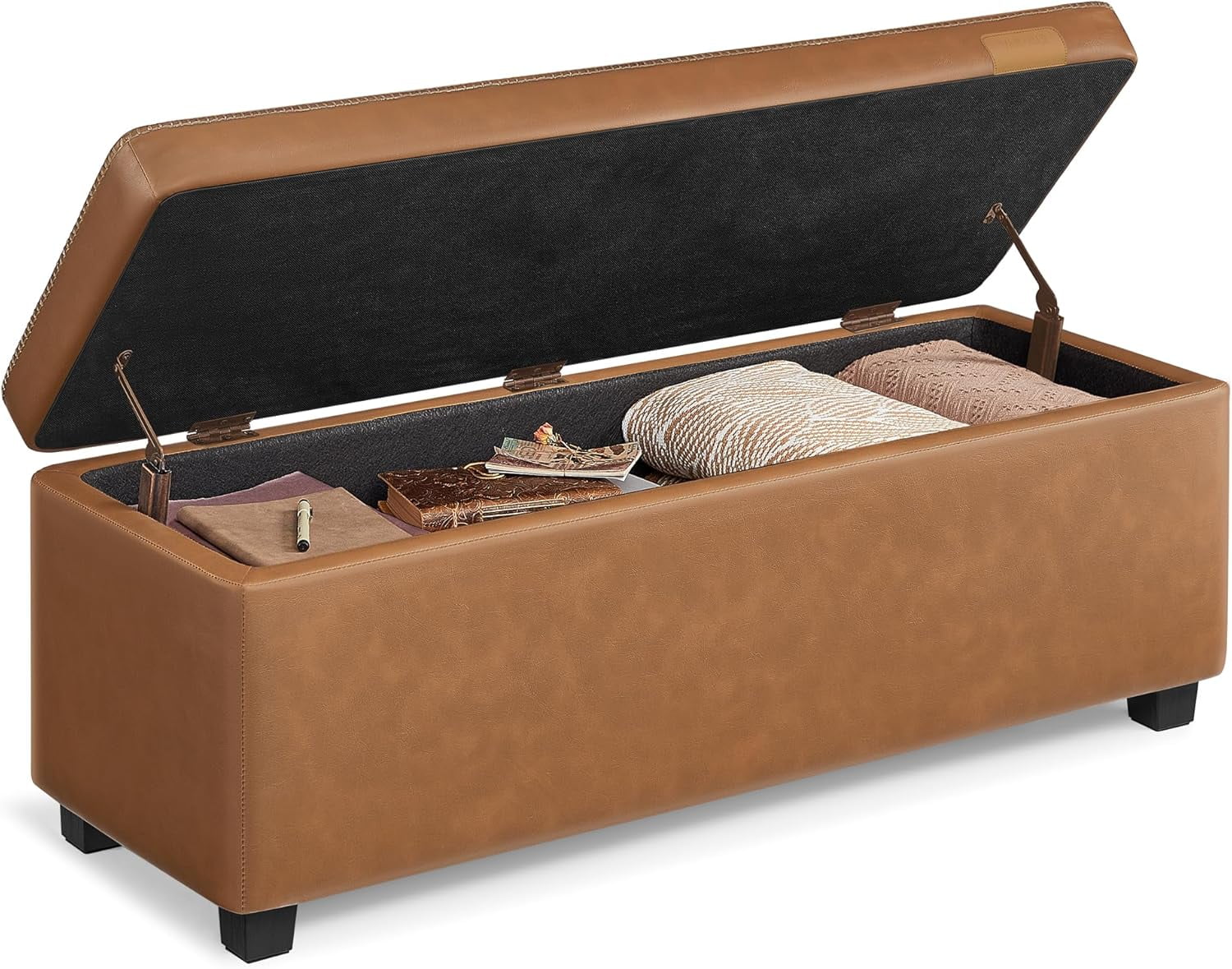 Collection - Storage Bench Entryway Bedroom Bench Gallons Synthetic ...