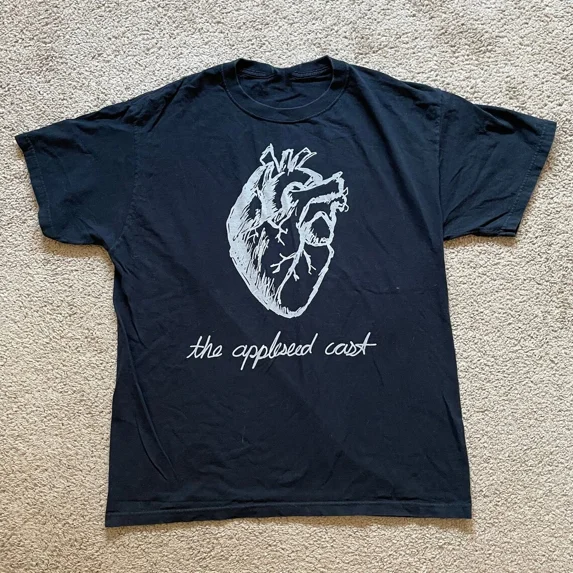 Collection The Appleseed Cast Band Heavy Cotton Black T Shirt S-5XL ...