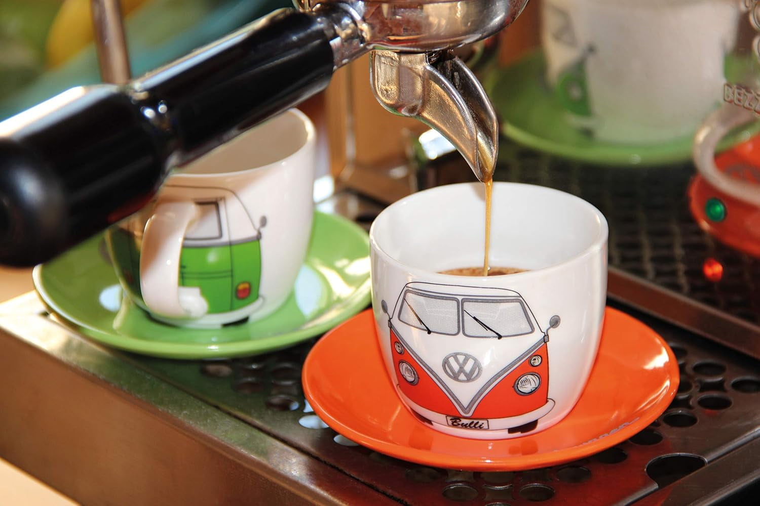 Collection - Volkswagen Espresso Cups Coffee-Tea-Cappuccino Set in T1 ...