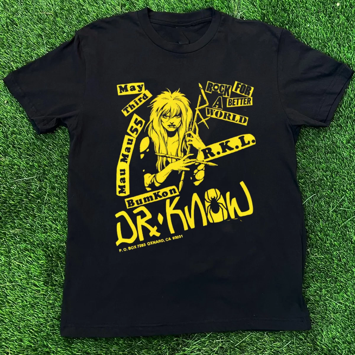 Collection dr. know Band Poster Short Sleeve Black All Size Unisex ...