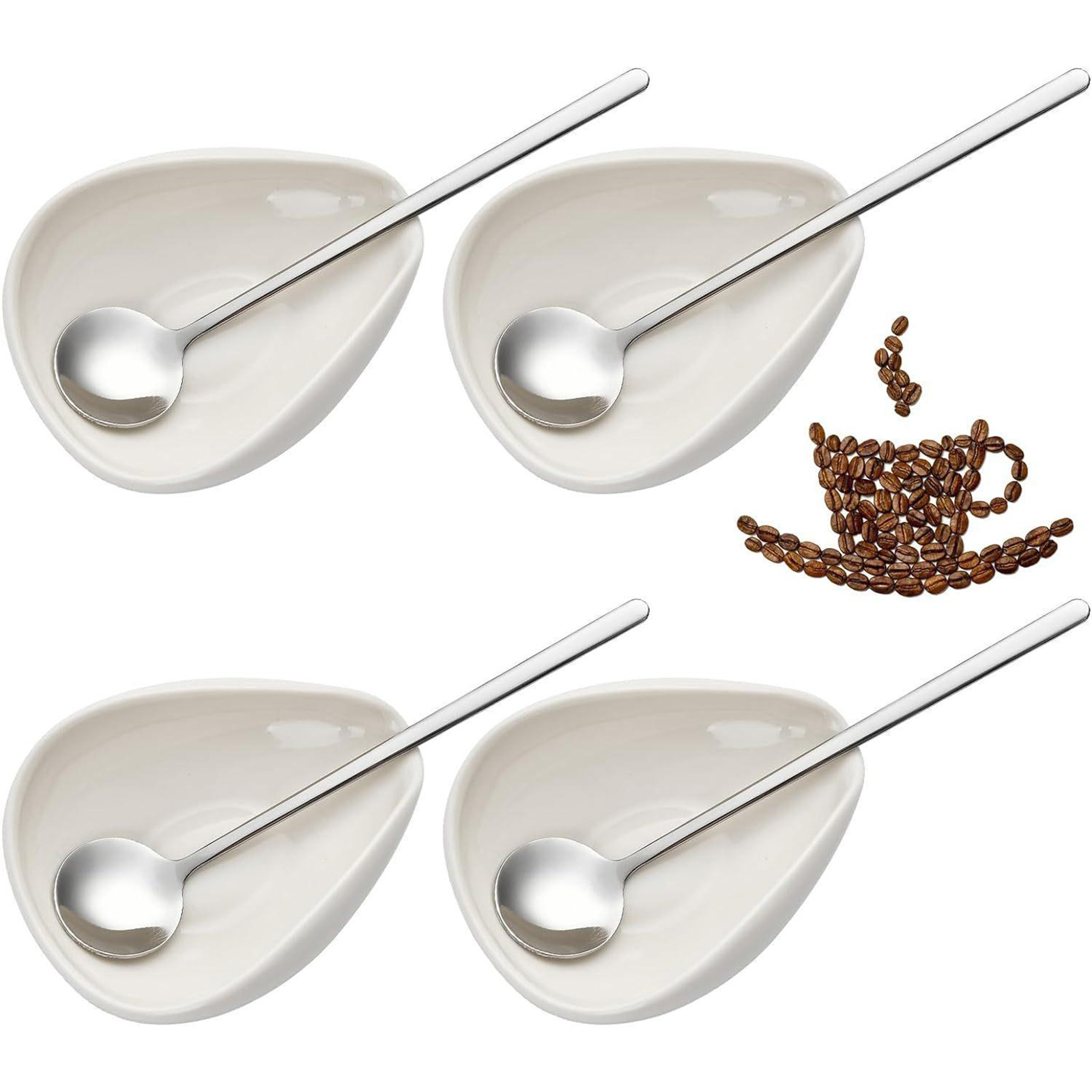 Collection of 4/8 Crramic Presentation and Scale Tray Weighing Tray Set ...