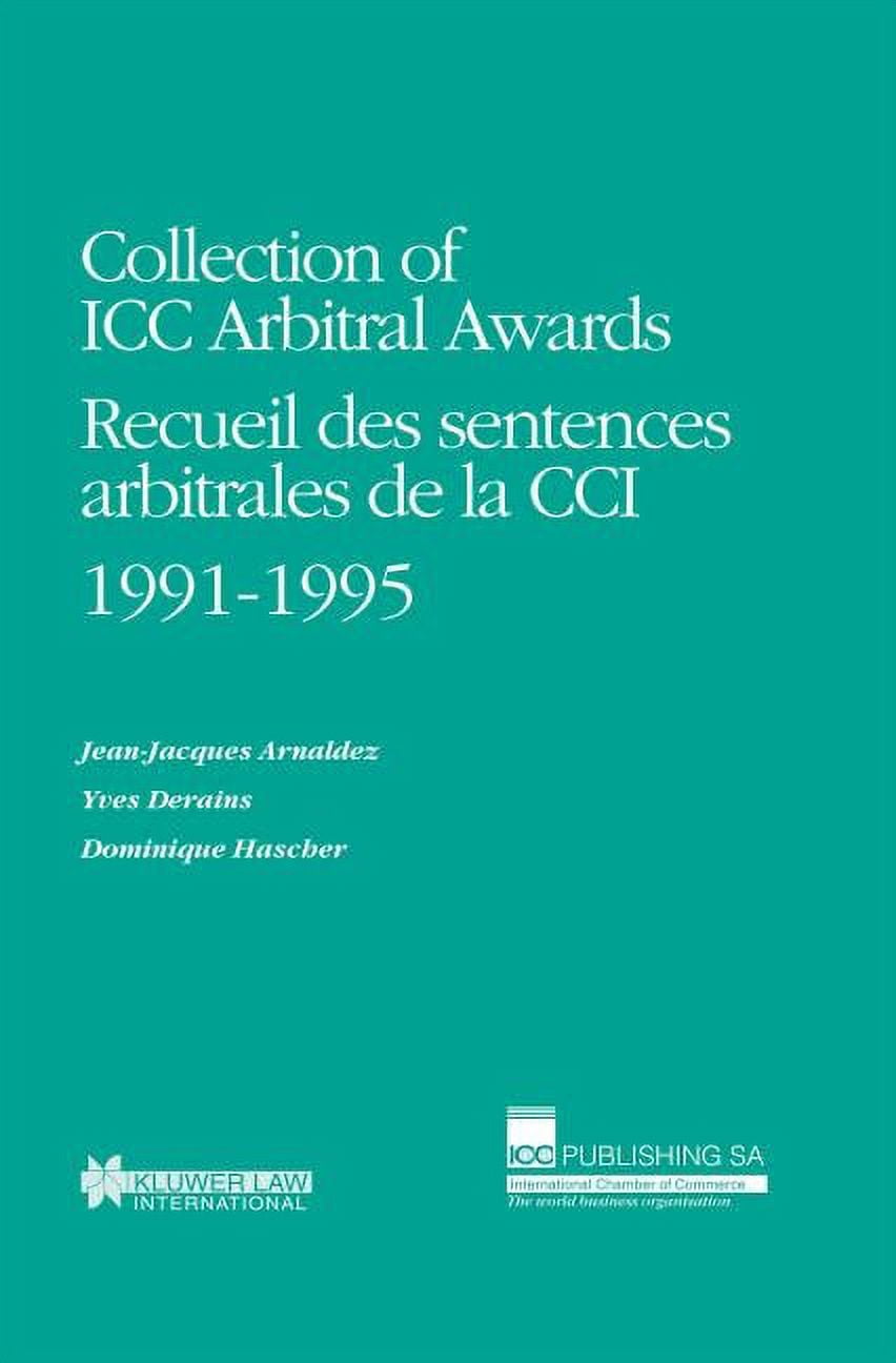 Collection of ICC Arbitral Awards Series Collection of ICC Arbitral ...