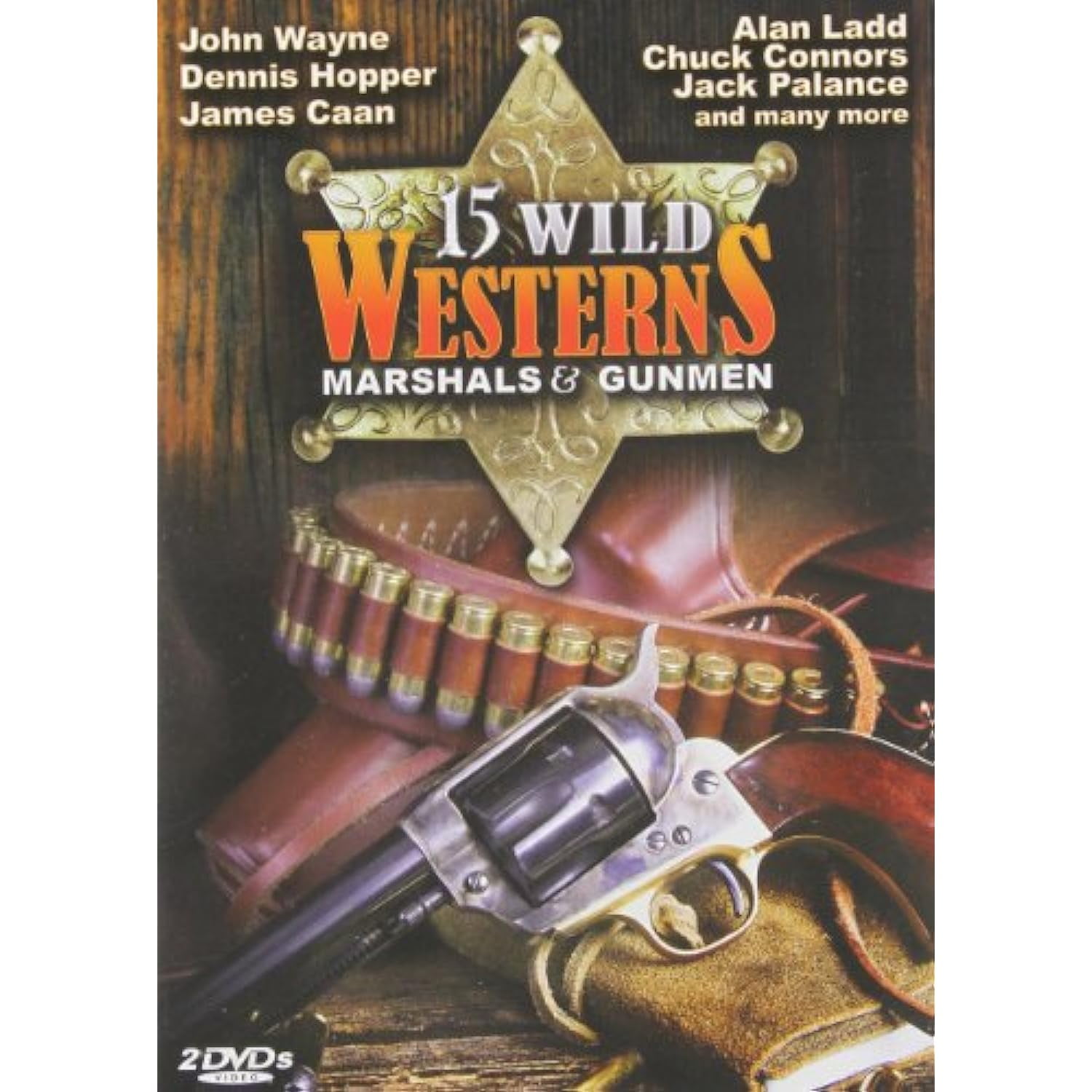 Collections Etc 15 Wild Westerns Marshals & Gunmen 2-Disc DVD Set ...