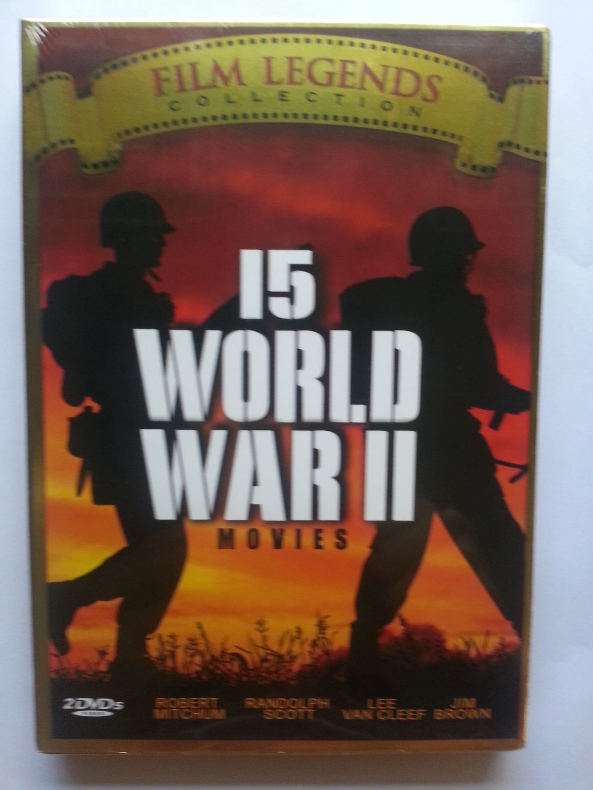 Collections Etc 15 World War II Movies 2-Piece DVD Set - Walmart.com
