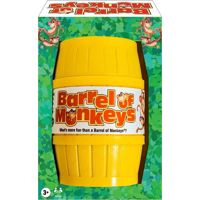 Classic Barrel of Monkeys Skill Game - Original Design with 15 ABS ...