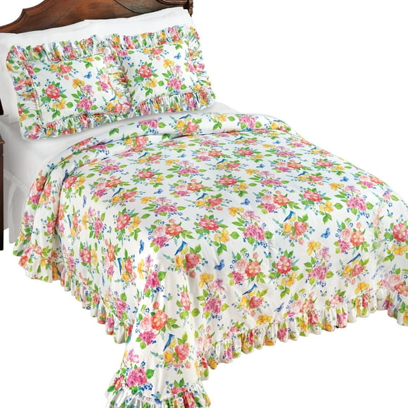 bedspreads with ruffles