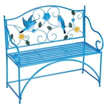 Hi-Line Standard Metal Garden Butterfly Bench - Walmart.com
