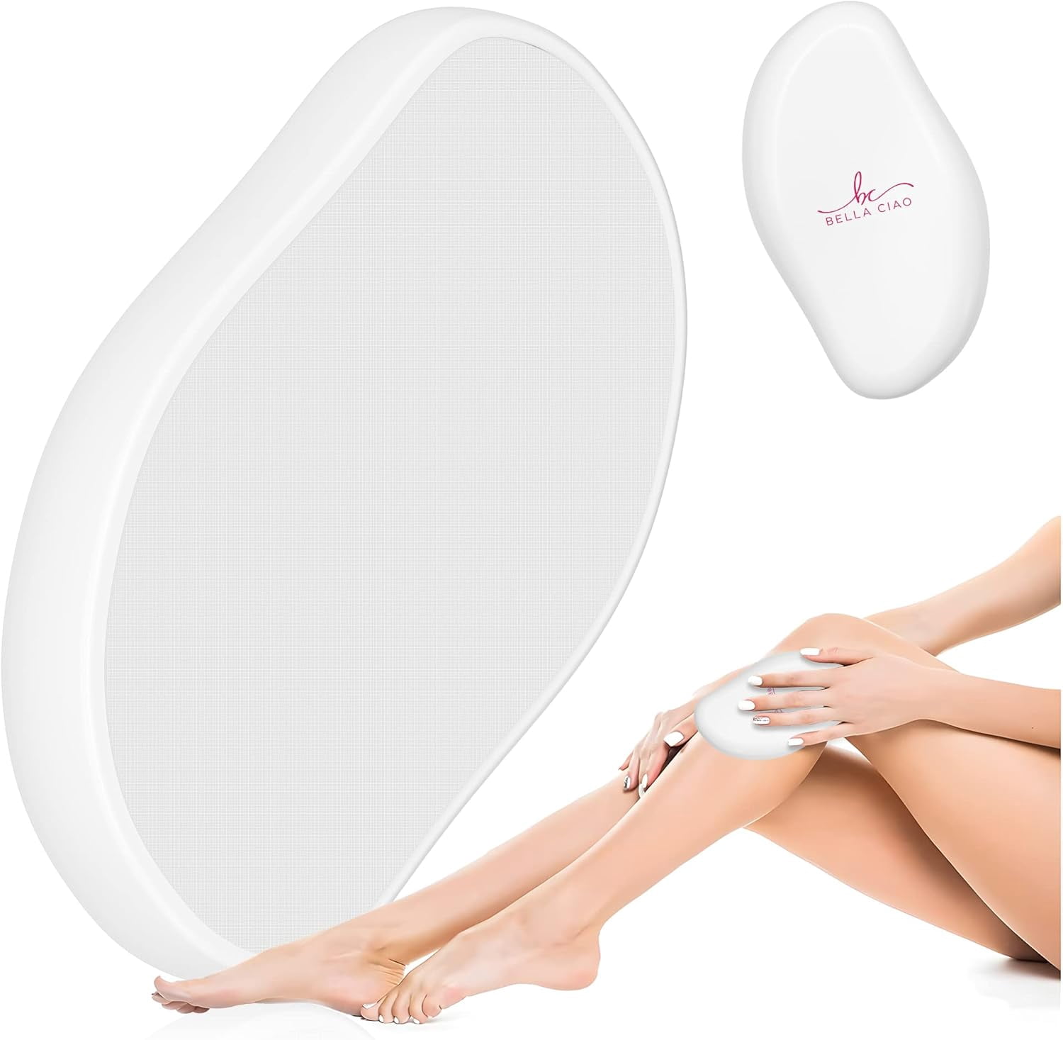 BELLA CIAO Buff N’ Bare Crystal Hair Eraser Handheld Hair Removal ...
