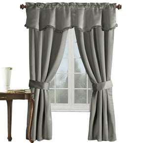 Curtains with Attached Valances