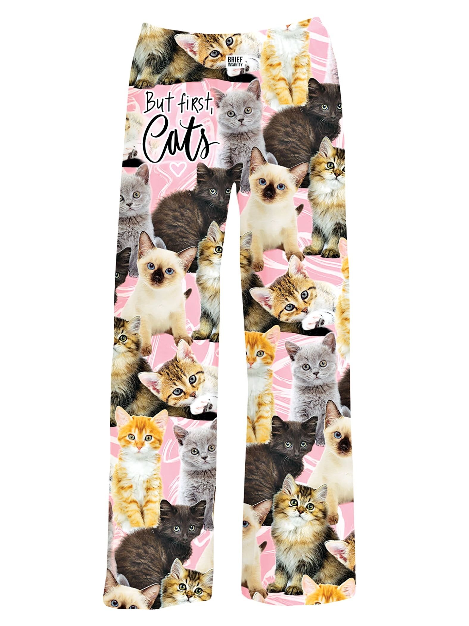 Collections Etc But First, Cats Adorable Kittens Drawstring Lounge ...