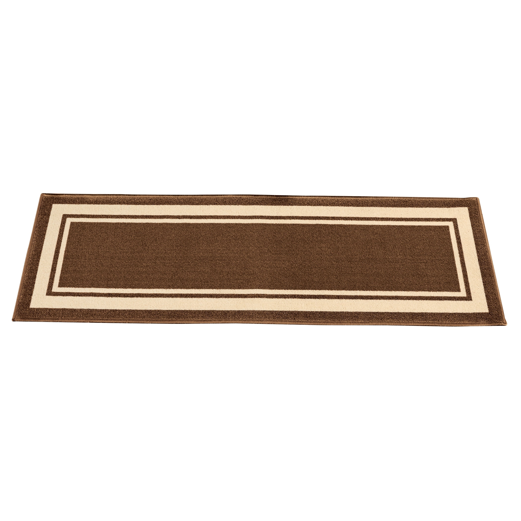 Collections Etc Classic Race Track Skid-Resistant Accent Runner Rugs ...