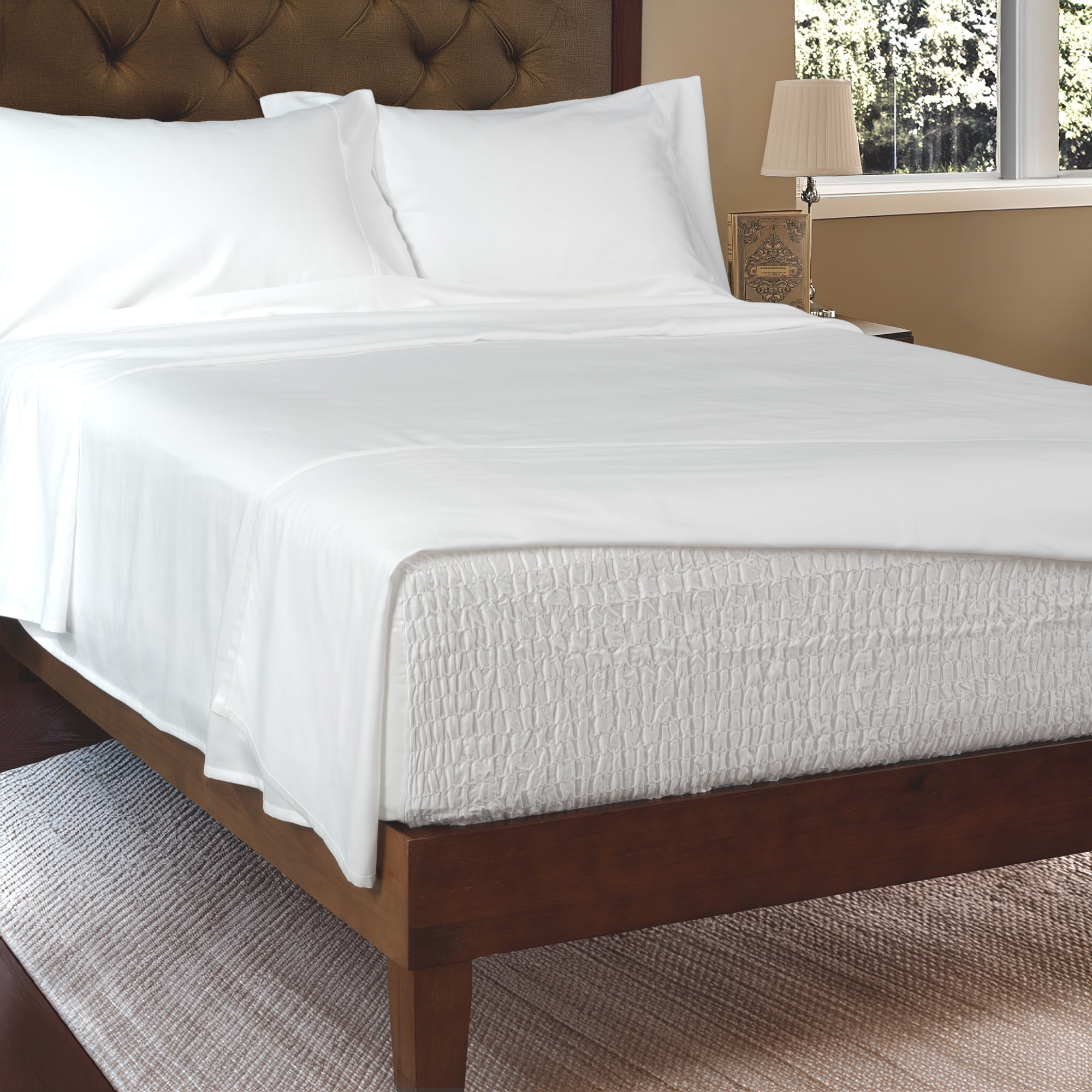 Collections Etc Comfort Dry Cooling Moisture Wicking Bed Sheets, Fawn ...