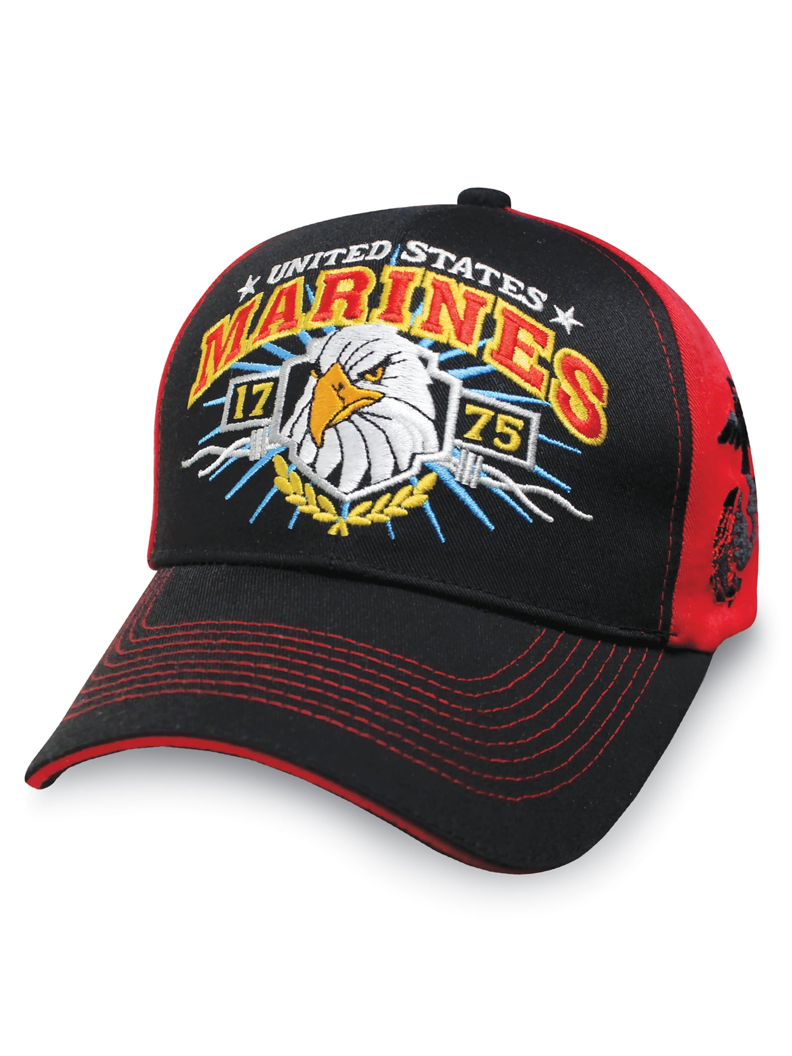 Collections Etc Eagle Burst US Military Branch-Specific Baseball Cap ...