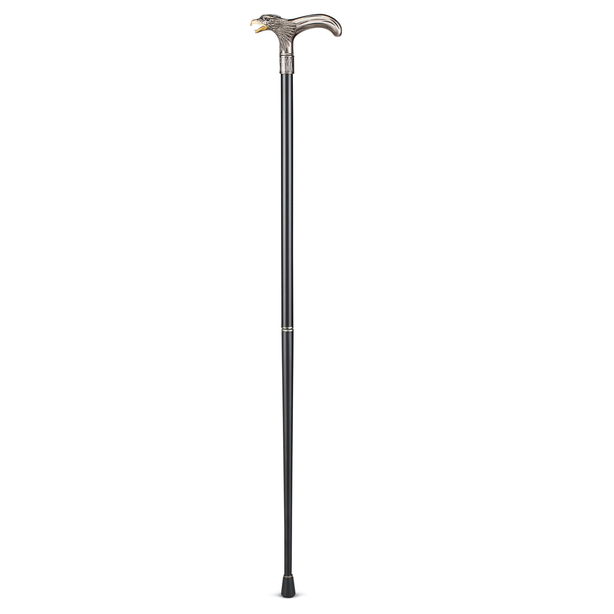 Collections Etc Eagle Head Shaped Grip Easy Assemble Cane - Walmart.com