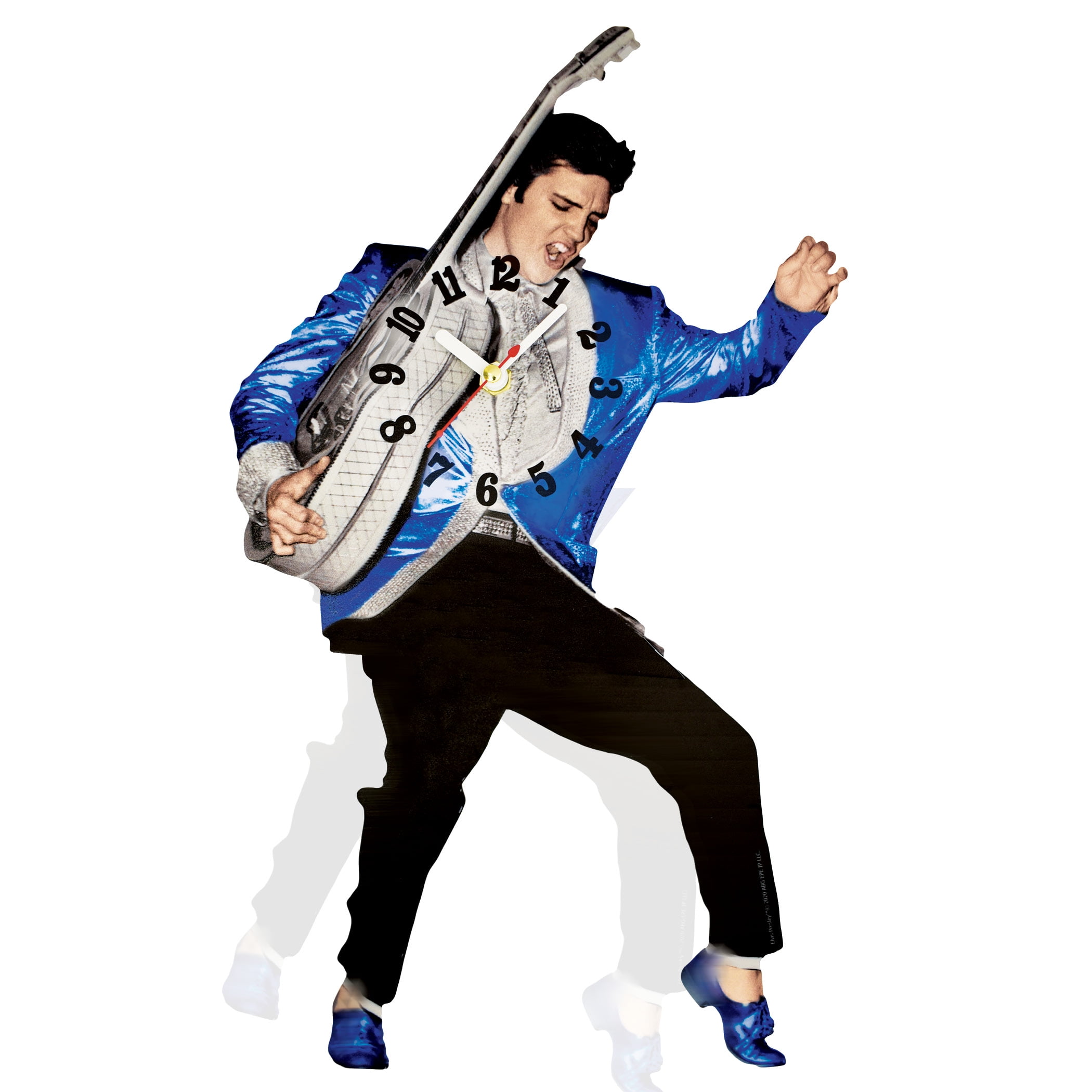 Collections Etc Elvis Presley Leg Swinging Pendulum Clock - Walmart.com