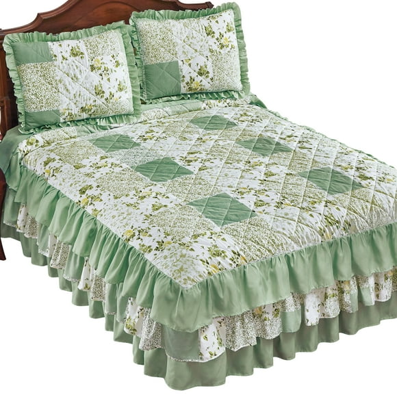 bedspreads with ruffles