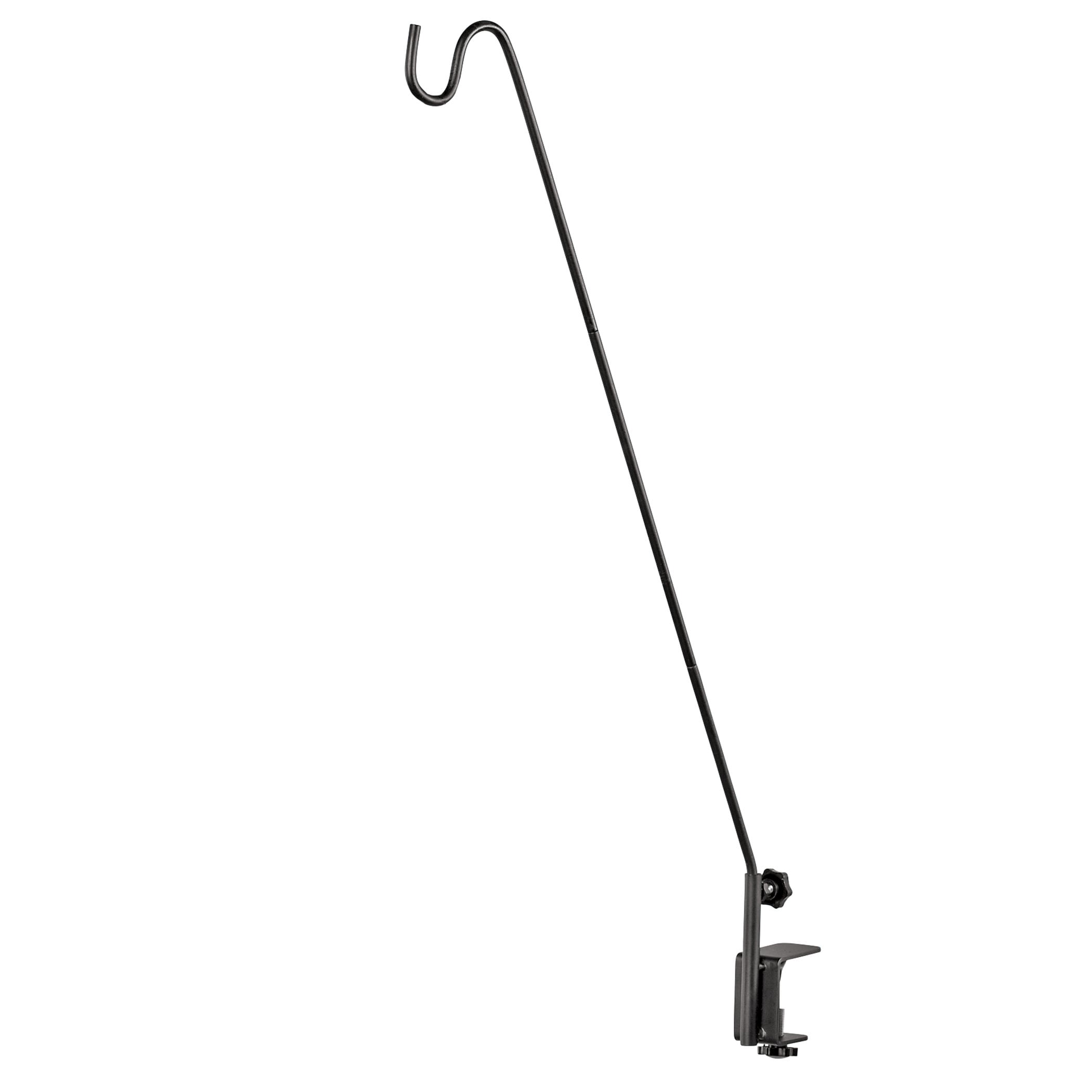 Collections Etc Heavy Duty Iron Deck and Fence Railing Hook - Walmart.com