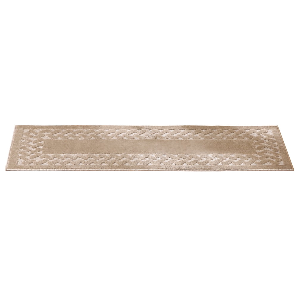 Free Shipping! Collections Etc Herringbone Trim Skid-Resistant Backing ...