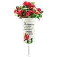 Collections Etc Cardinal Memorial Garden Vase Stake for Plant & Flower ...