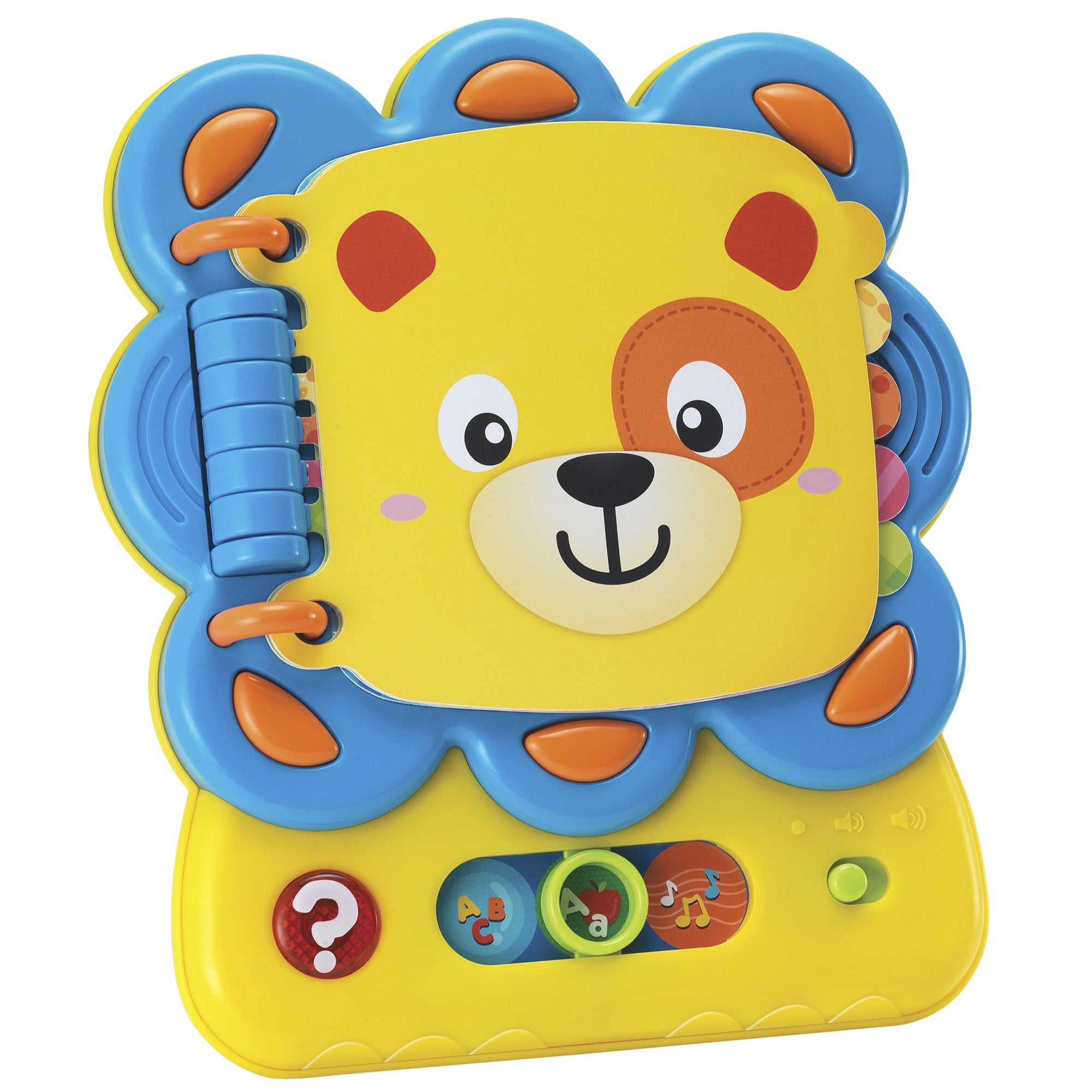 Collections Etc Interactive Lion Reading Toy with 4 Activities, 12mo ...