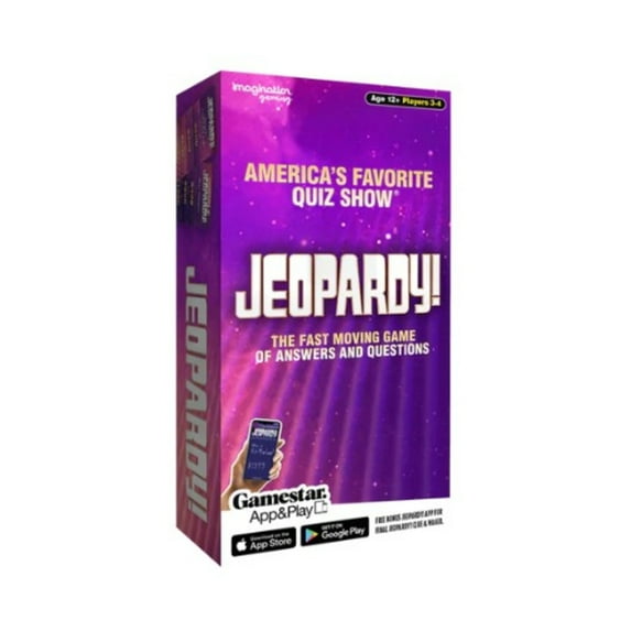Collections Etc Jeopardy Quiz Show Board Game, Family Trivia, Includes ...