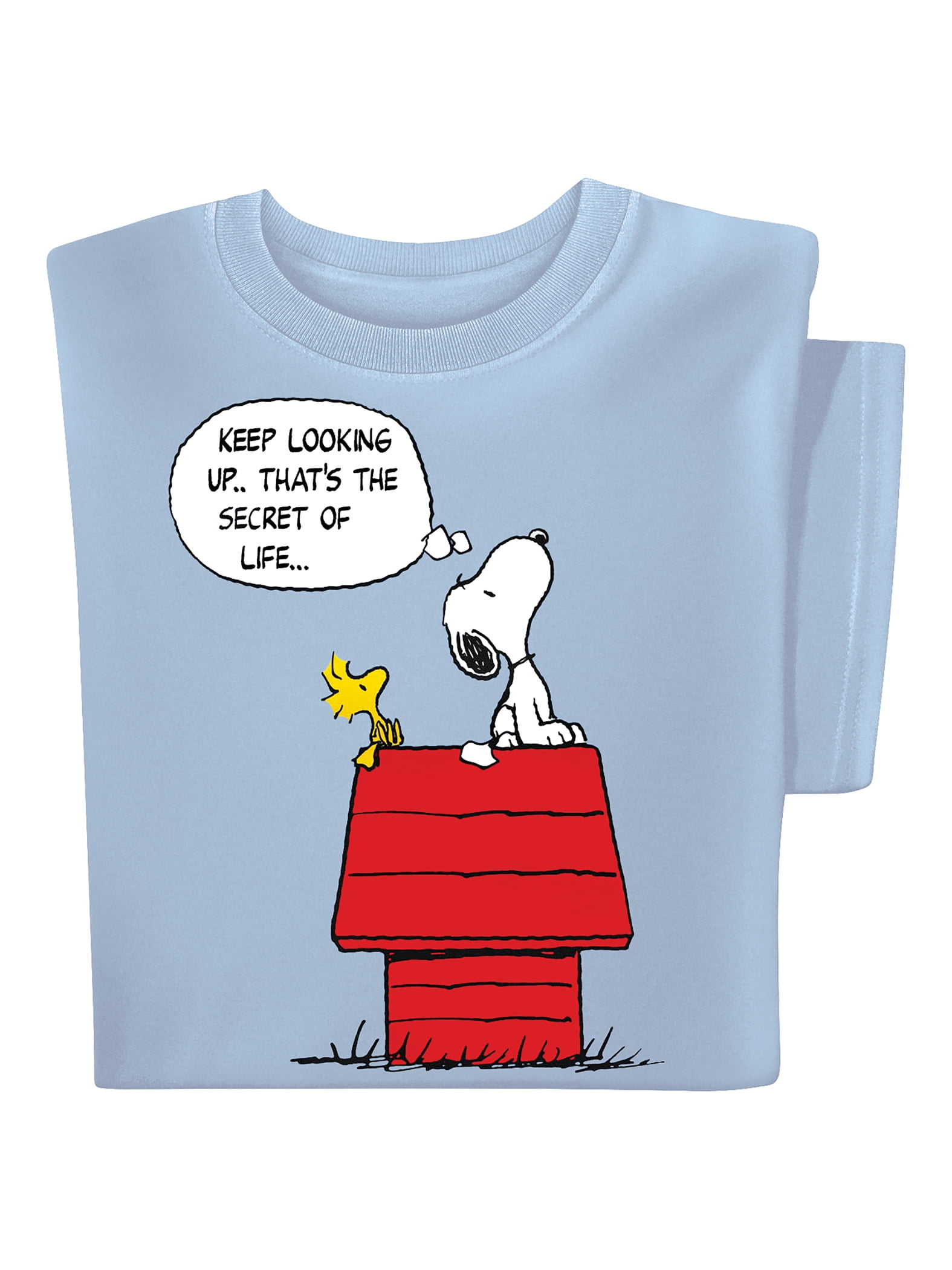Collections Etc Keep Looking Up Short Sleeve Graphic T-Shirt - Walmart.com