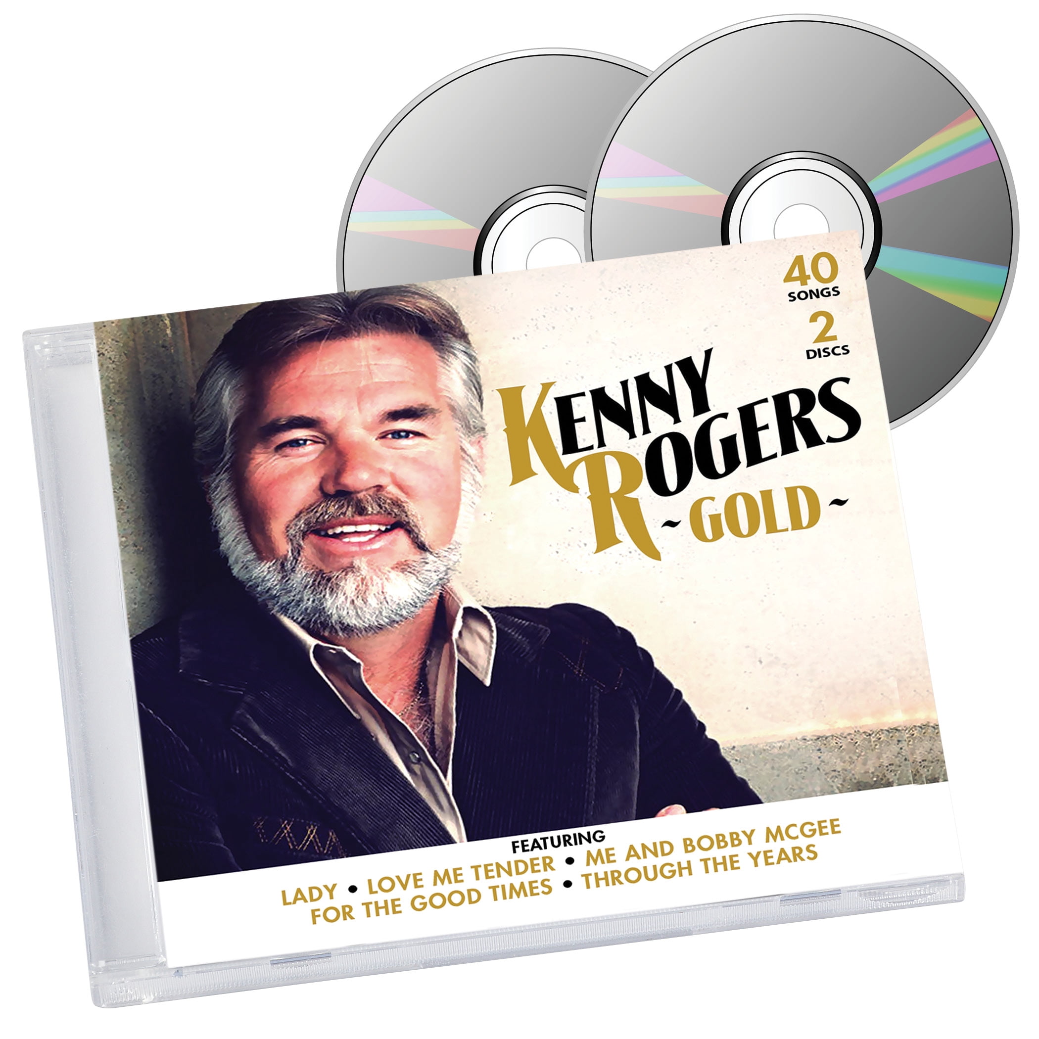 Collections Etc Kenny Rogers Gold Greatest Hits - 2 CD Pack - Walmart.com