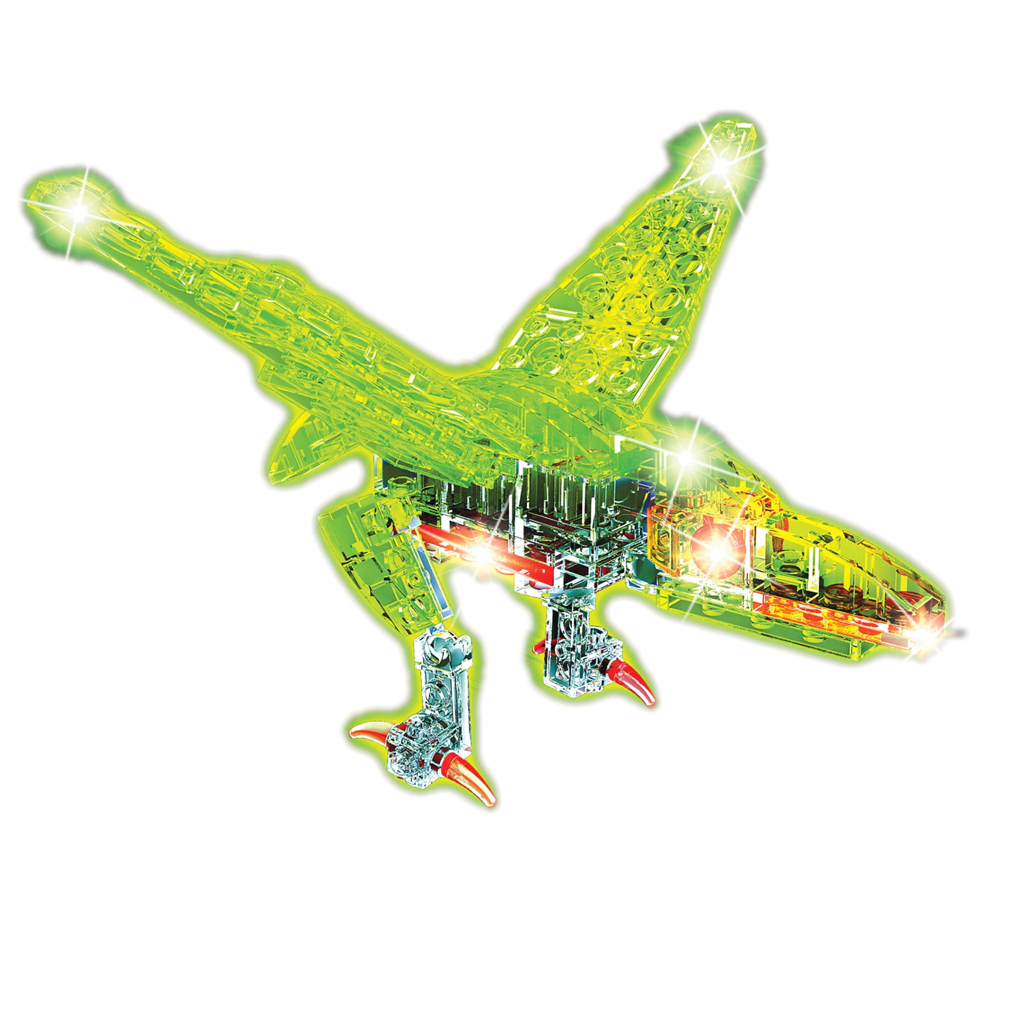 Collections Etc Light FX Night Gliders Building Block Toy with Lights ...